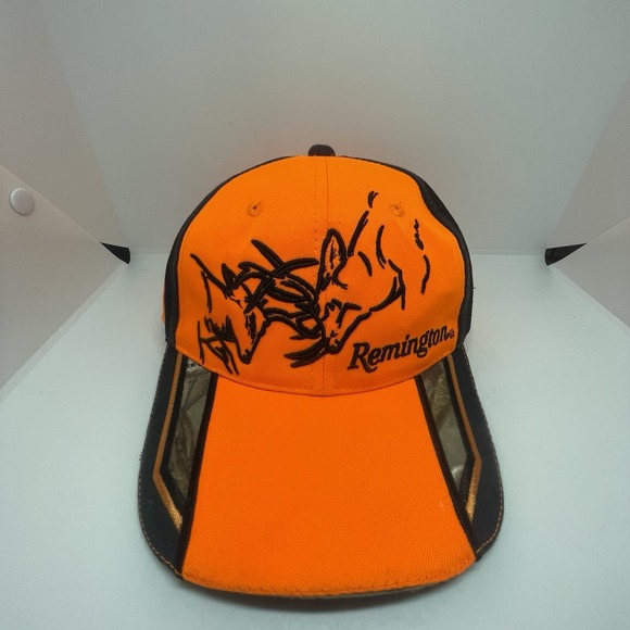 Remington | Accessories | Remington Orange Adjustable Hat Hunting ...